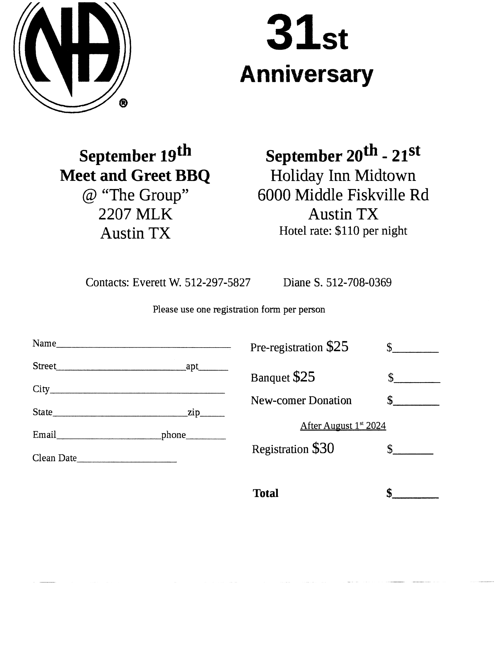 Miracles and Solutions 31st Anniversary Celebration – Central Texas ...