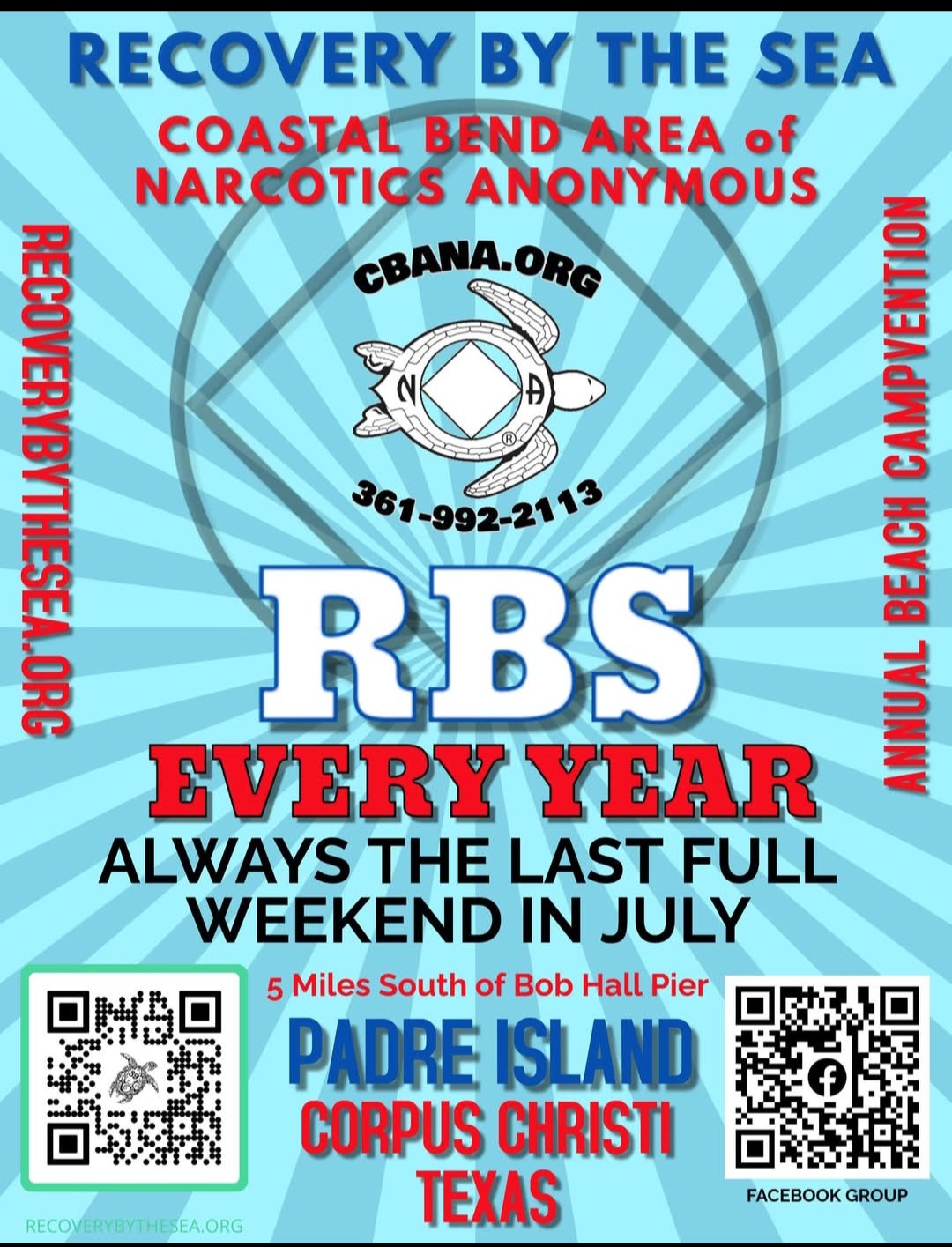 Recovery By The Sea – Annual Beach Campvention – Central Texas Area ...