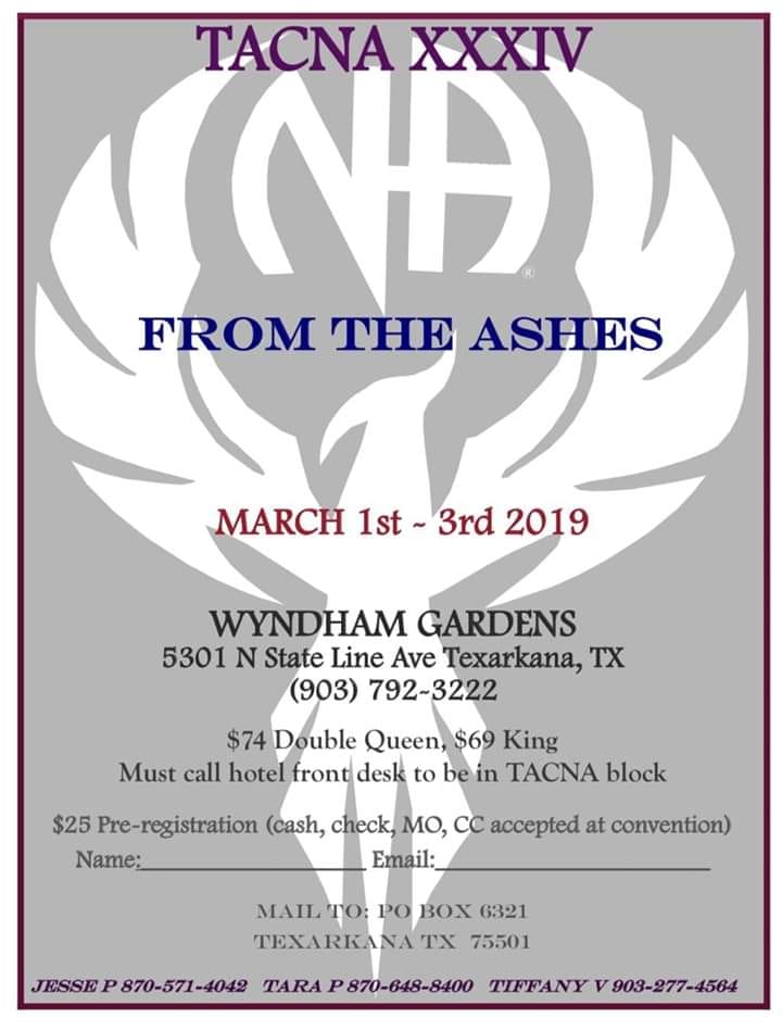 TACACA XXXIV Convention – Central Texas Area Narcotics Anonymous